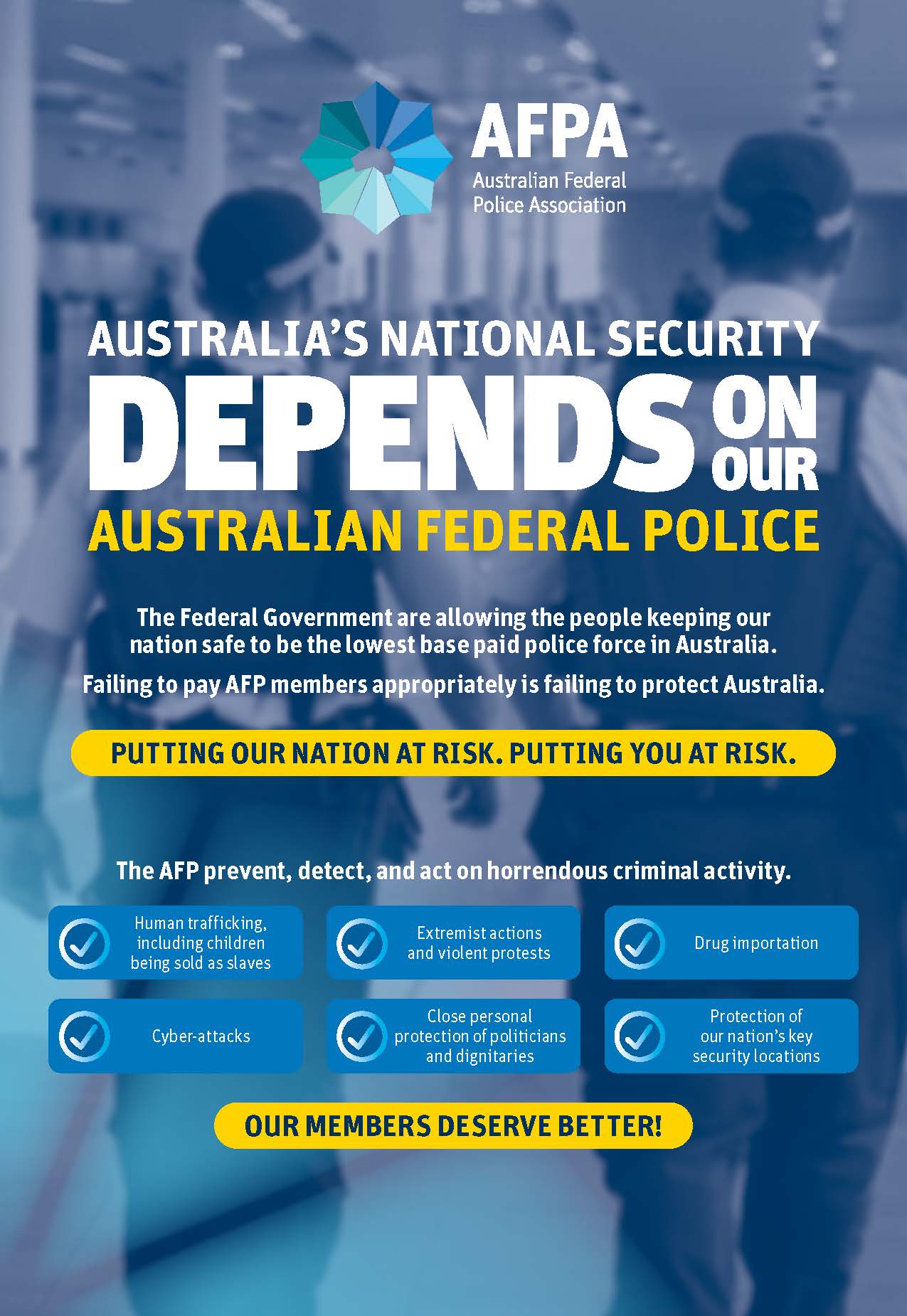 AFP APPOINTEES DON’T DESERVE TO BE THE LOWEST BASE PAID OFFICERS IN THE ...